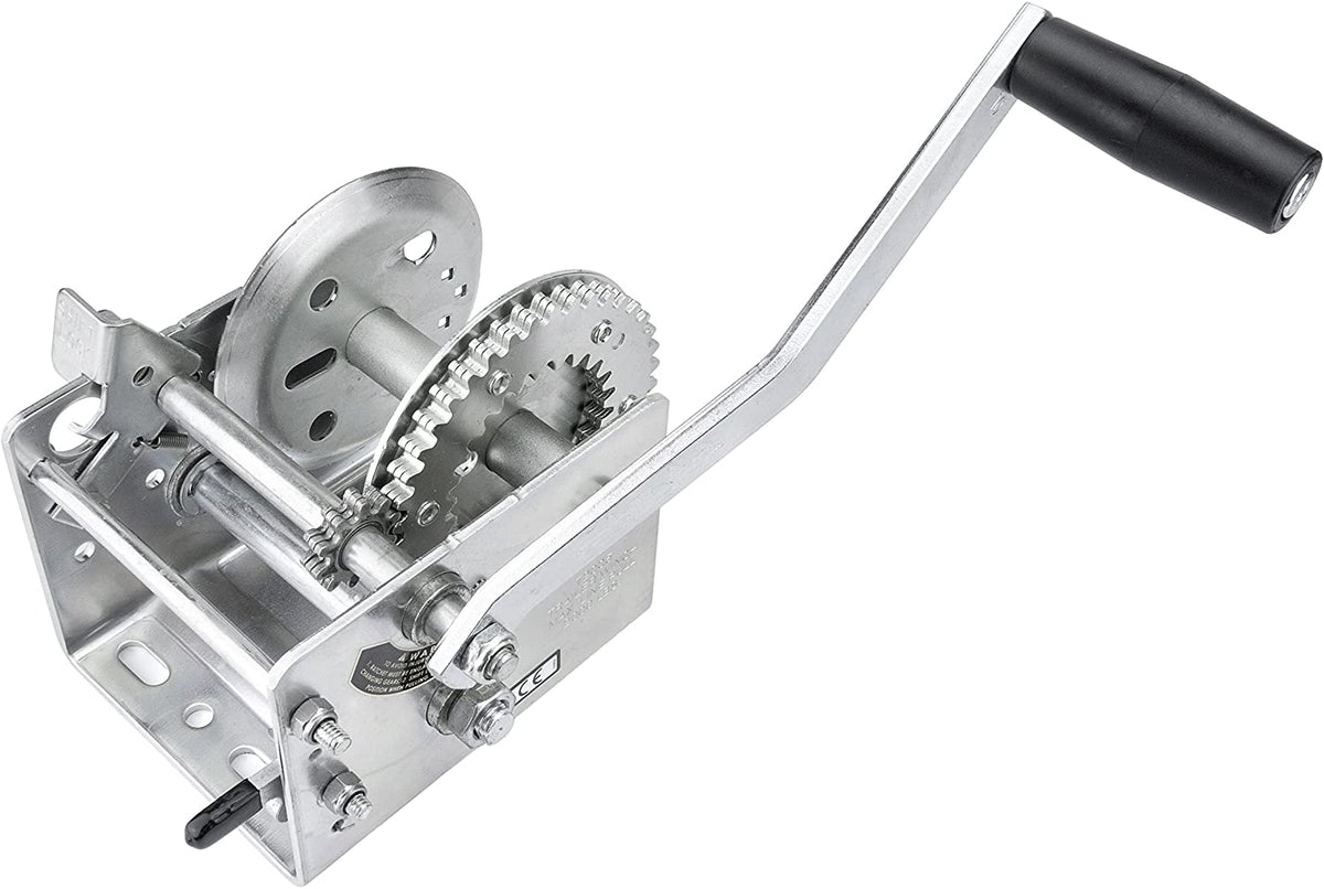 Fulton T2005 0101 Two-Speed Trailer Winch - 2000 Lbs. Load Capacity ...