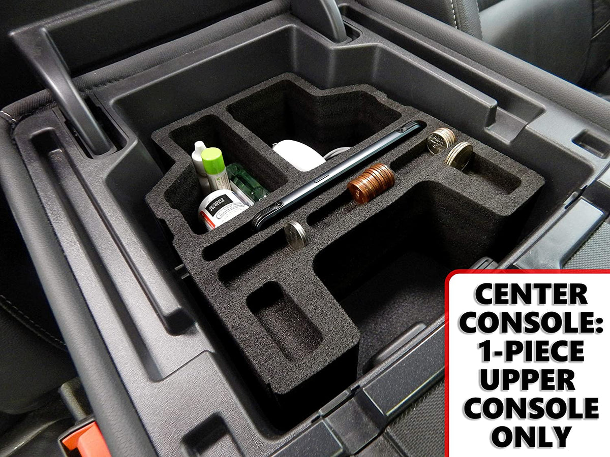Red Hound Auto Center Console Organizer 1 Piece Upper Armrest Only Ins ...