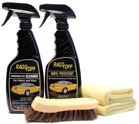 Raggtopp Vinyl Convertible Top Cleaner/Protectant Kit – Pete Automotive